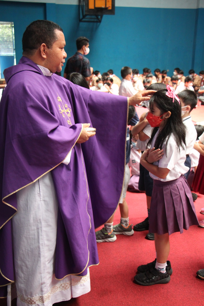 Ash Wednesday Mass at Elementary School , Sekolah Harapan Bangsa ...
